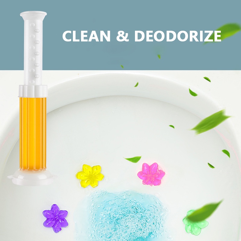 2022 Magic Toilet Flower Aromatic Cleaning Aromatic Flush Water Refresh ...