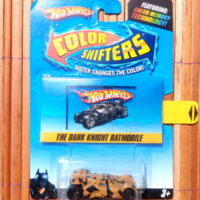 Hotwheels COLOR SHIFTERS 2010 BATMAN THE DARK KNIGHT BATMOBILE TUMBLER ...