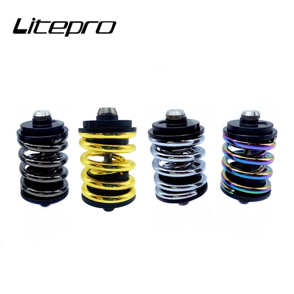 Bicycle Spring Suspension Rear Shock Shocks Absorber Folding Bike ...