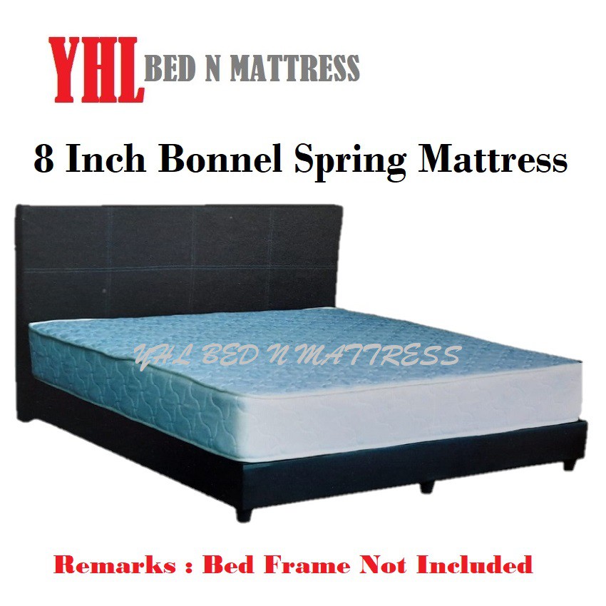 YHL 8 Inch Bonnel Spring Mattress (Available In 4 Sizes - Free Delivery ...