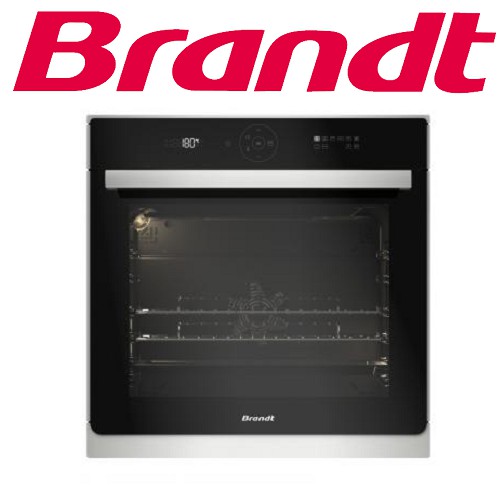 BRANDT BXP6555X 73L BUILT-IN STAINLESS STEEL PYROLYTIC OVEN | Shopee ...