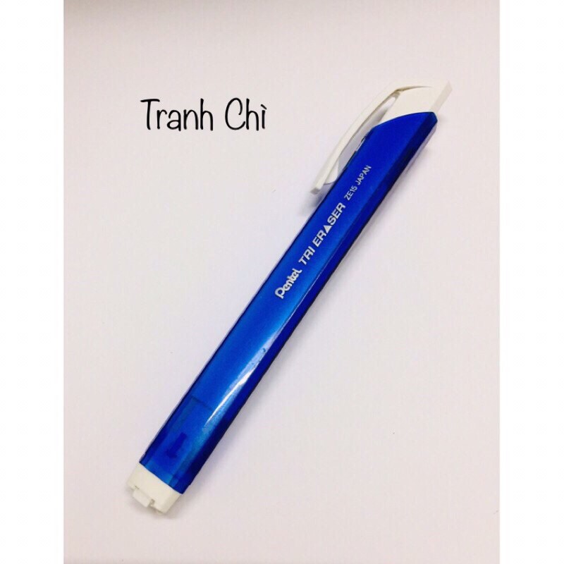 Pentel TRI ERASER ZE15 triangle ERASER pencil ERASER | Shopee Singapore