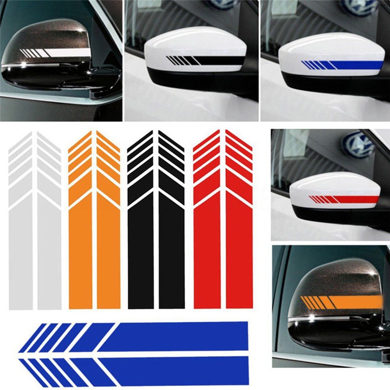 2pcs DIY Car Auto Car Body Sticker Side Decal Stripe Decals SUV Vinyl ...