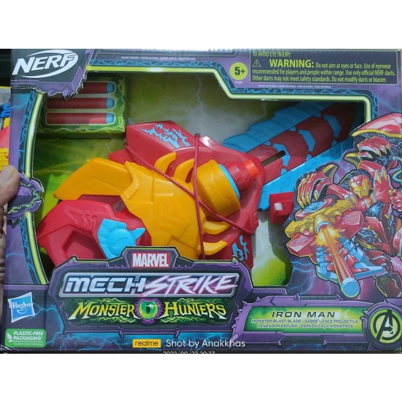 NERF MECH STRIKE MONSTER HUNTERS (NOS) | Shopee Singapore