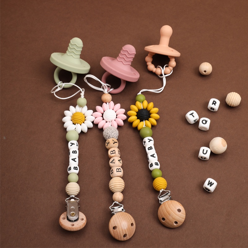 【Free customization of 6 letters 】Mamimamihome Baby Handmade Pacifier ...