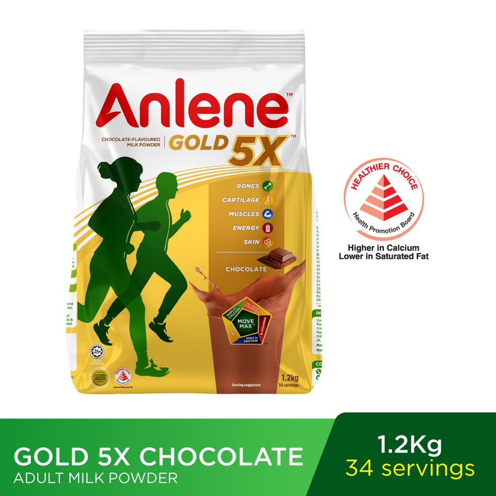 Anlene Gold 5x Chocolate Milk Powder 12kg Shopee Singapore