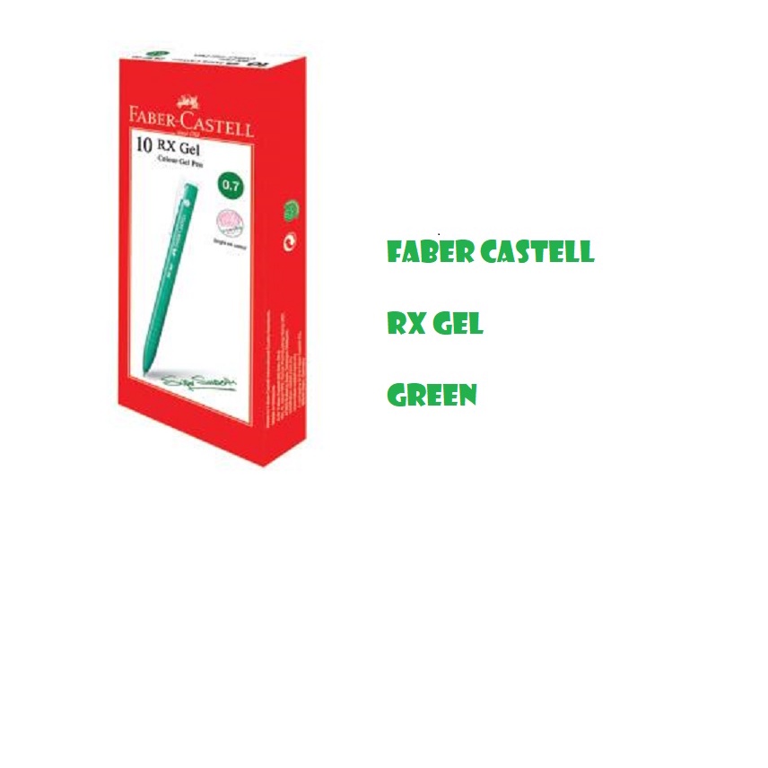 Faber Castell RX Gel Color Pen 0.7mm | Shopee Singapore
