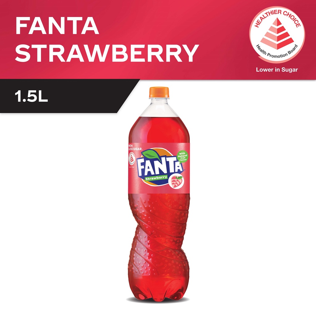 Fanta Strawberry (1.5L) (Halal) | Shopee Singapore