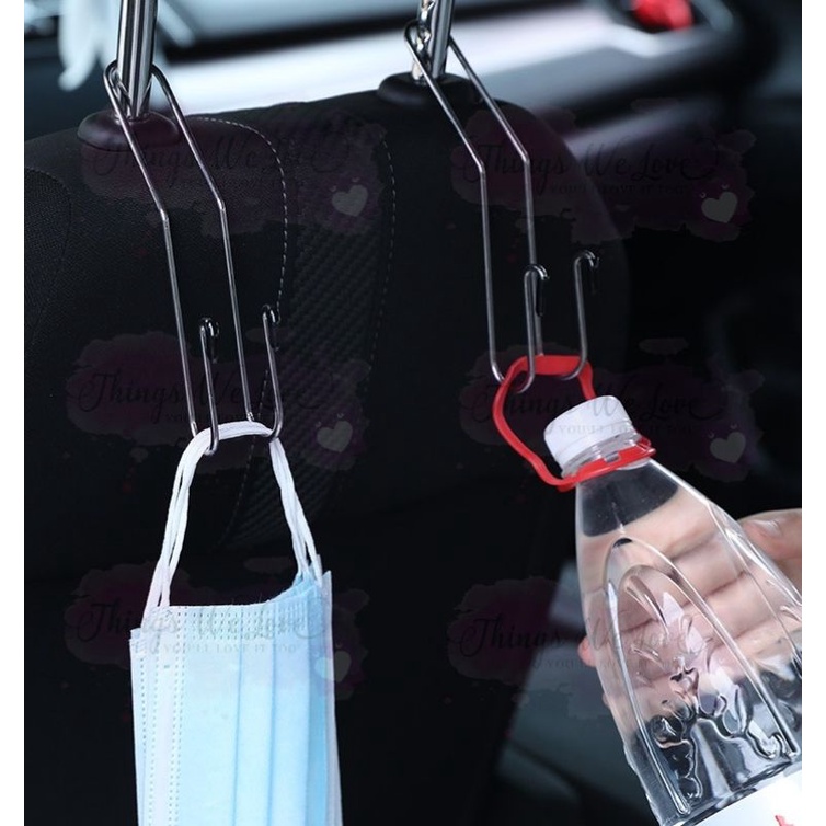 [SG SELLER] [FREE SHIPPING] Car Backseat Hooks Hang Hanging Holder For ...