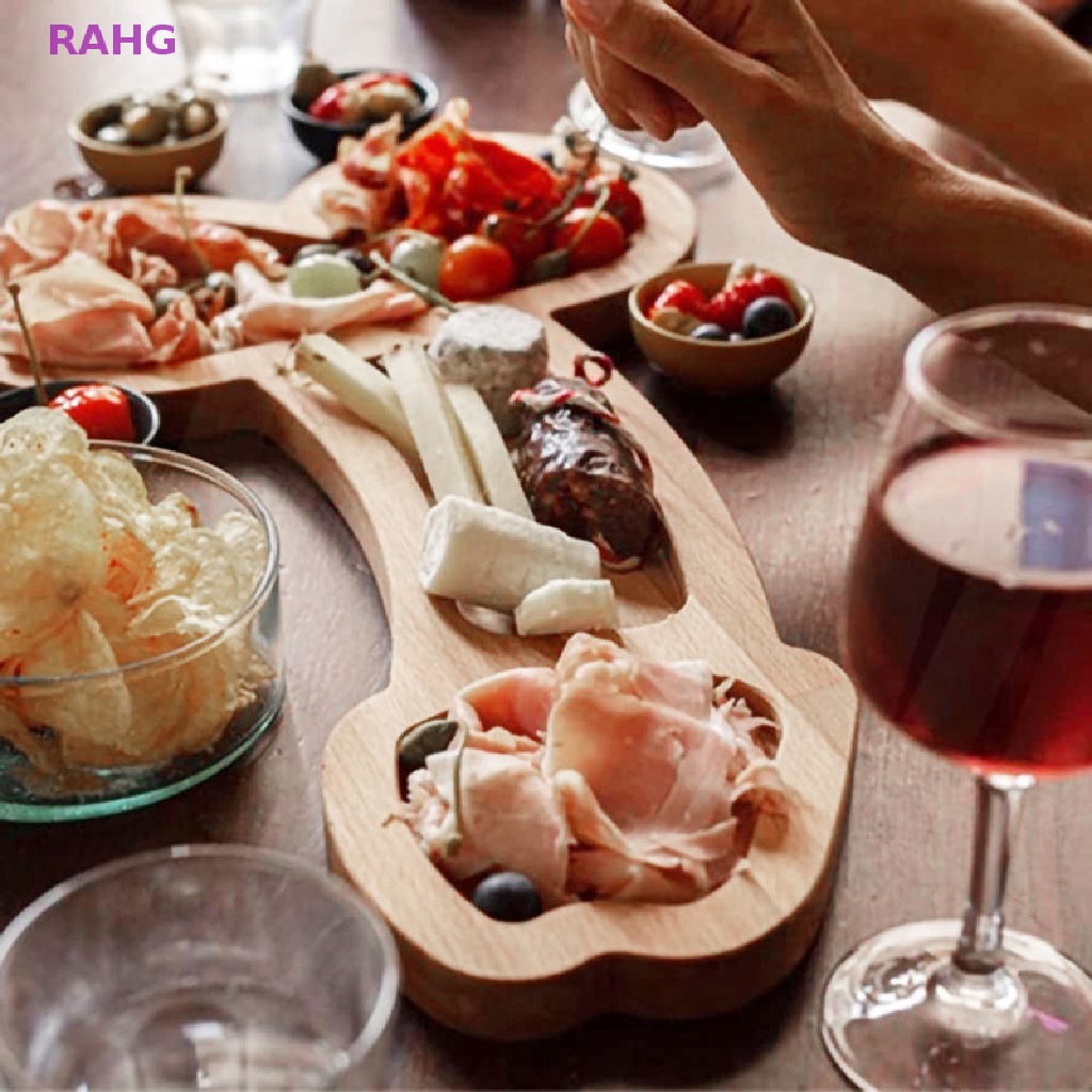 RAHG Board Charcuterie Board Ceramic Bowl Bamboo Platter Serving ...