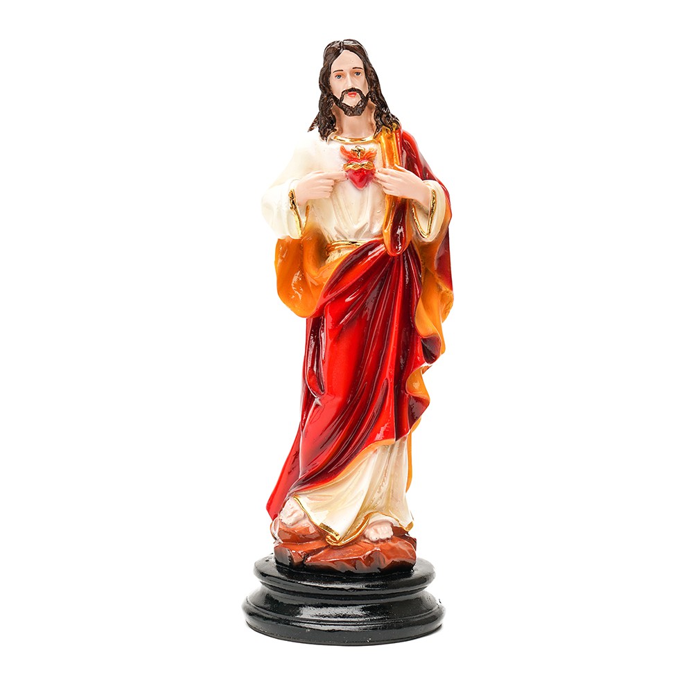 MERAH Display Of The Spiritual Statue Of Lord Jesus Ordinary Red Sacred ...