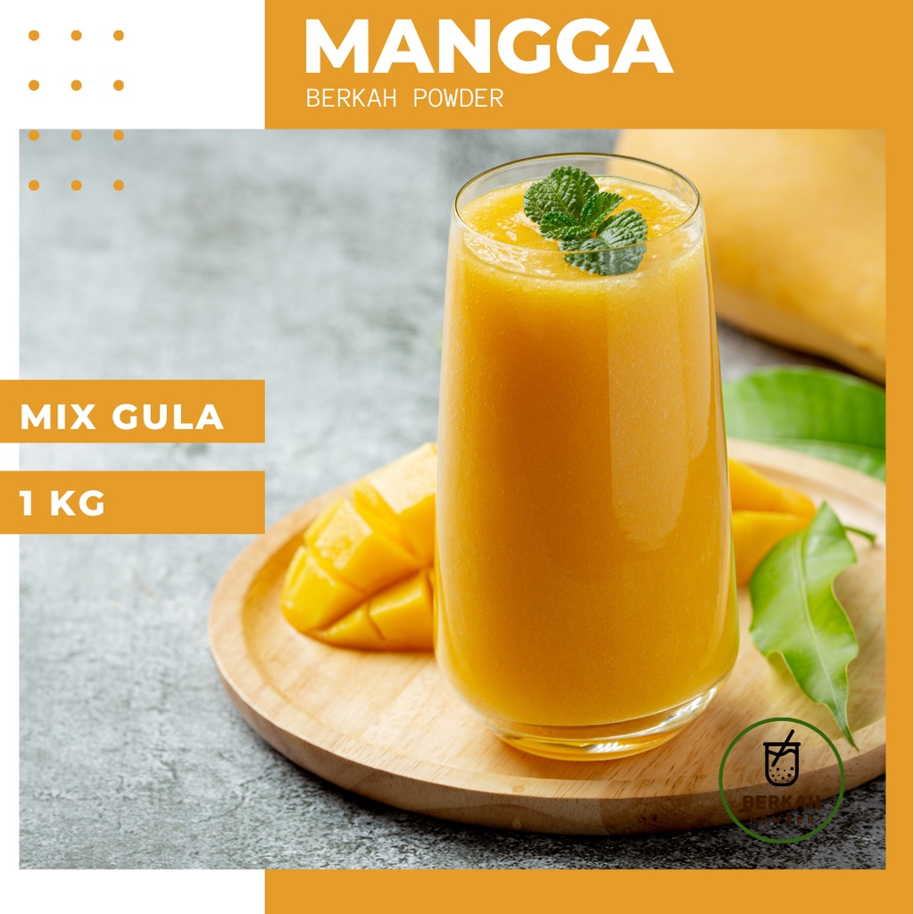 Mango Flavored drink Powder 1Kg Boba Powder Contemporary drink Mango ...