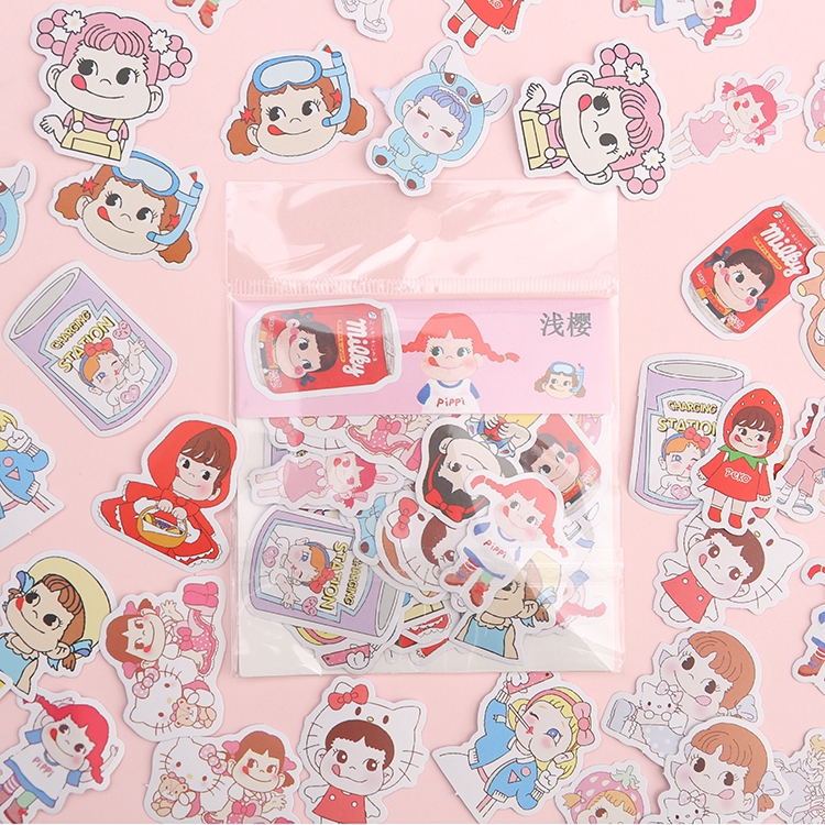 Peko-Chan Milky Girl Planner Stickers #534 | Shopee Singapore