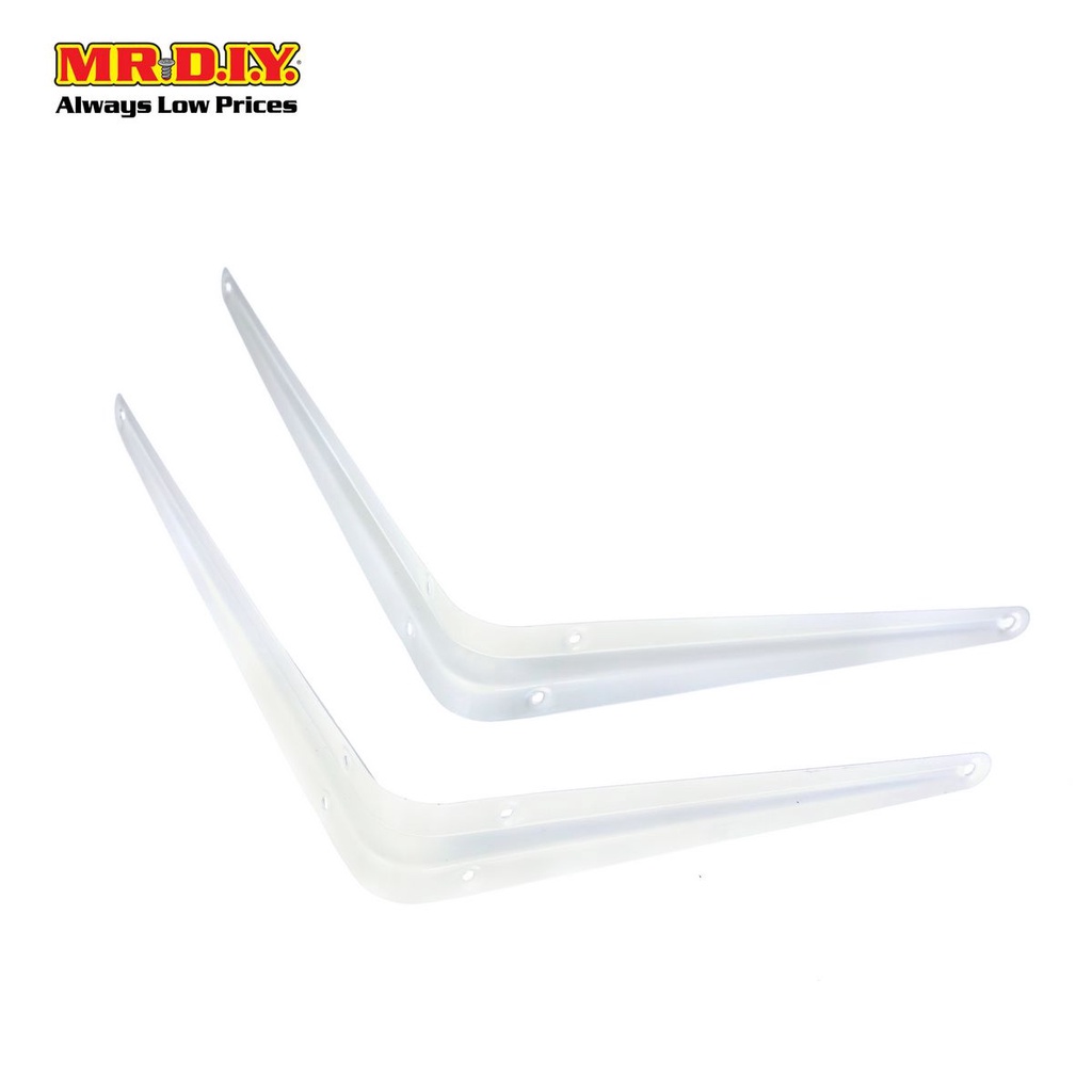 MR.DIY Shelf Bracket 10" x 12 " (2pcs) | Shopee Singapore