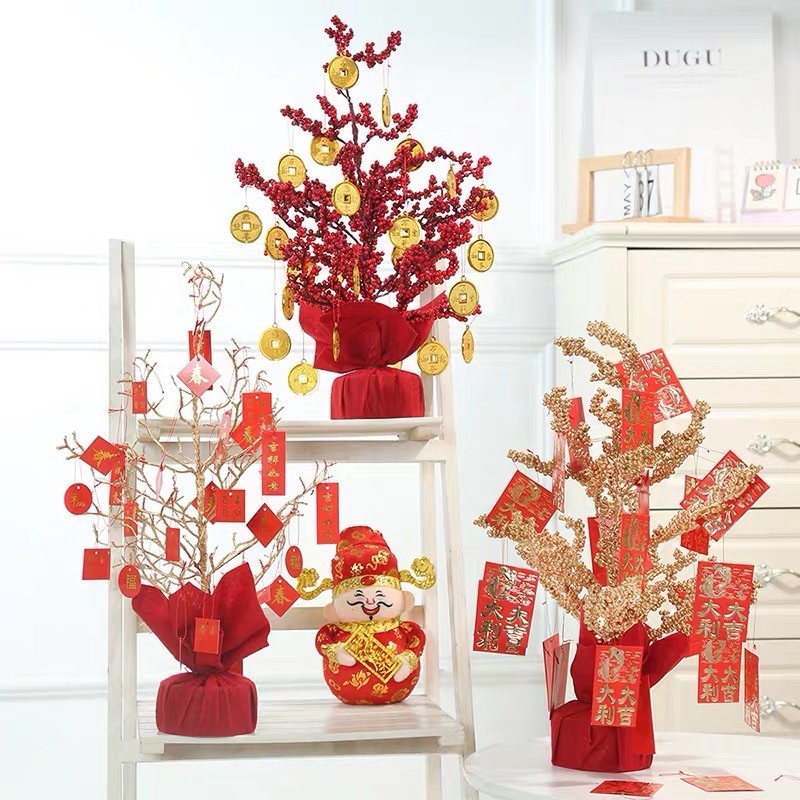 🧧CNY🧧 MONEY TREE ANGBAO TREE CHINESE NEW YEAR DECO | Shopee Singapore