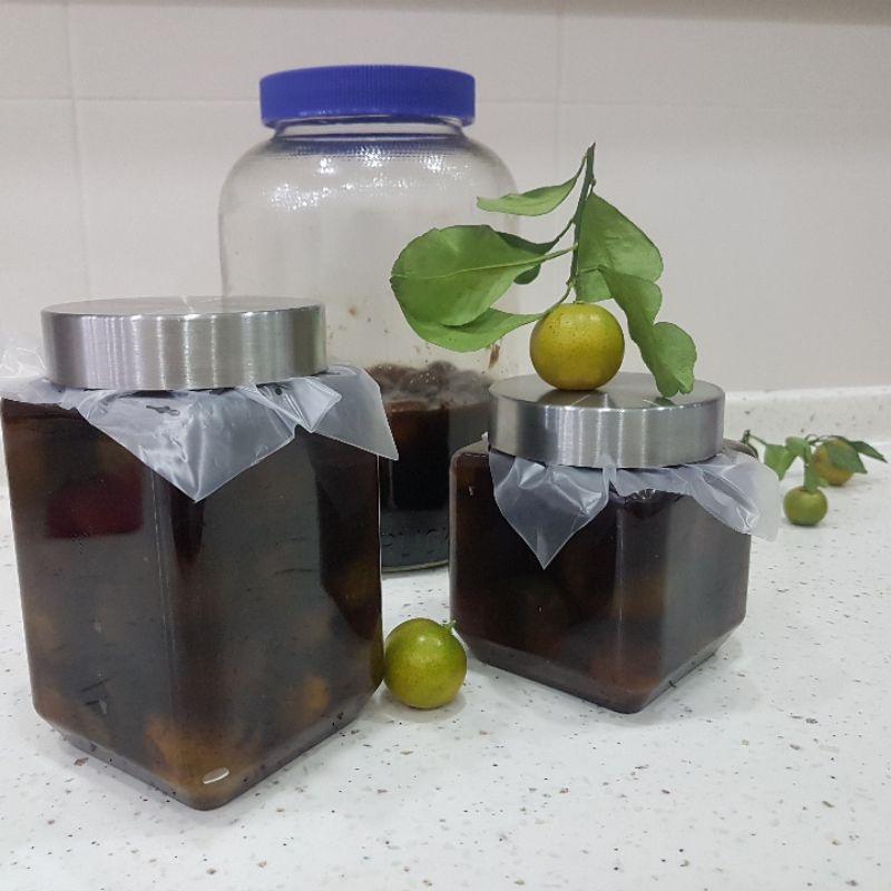 Calamansi Sour Plum Juice 桔子酸梅汁Jus Limau Kasturi Asam Boi | Shopee ...