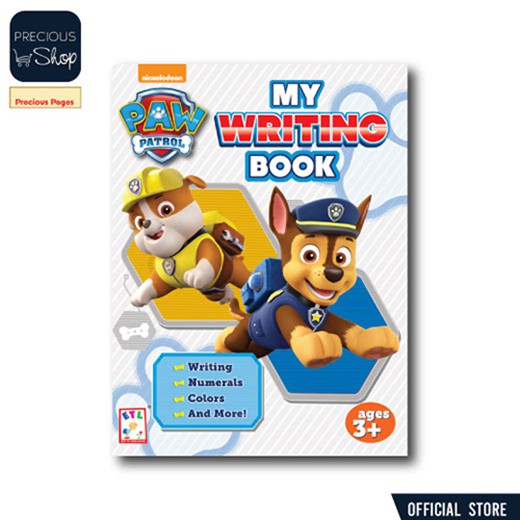 Paw Patrol, My Writing Book (Writing | Numerals | Colors | And More ...