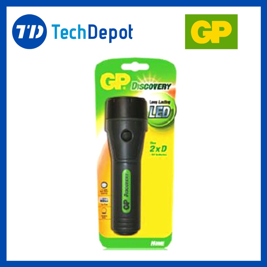 GP LHE 402 Discovery Long Lasting LED Torch | Shopee Singapore