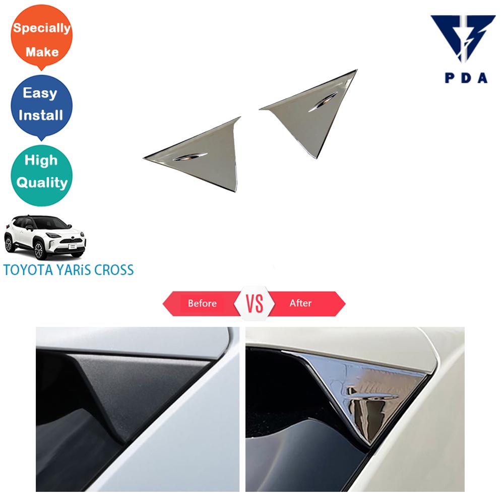 Toyota Yaris Cross Rear spoiler trim | Shopee Singapore