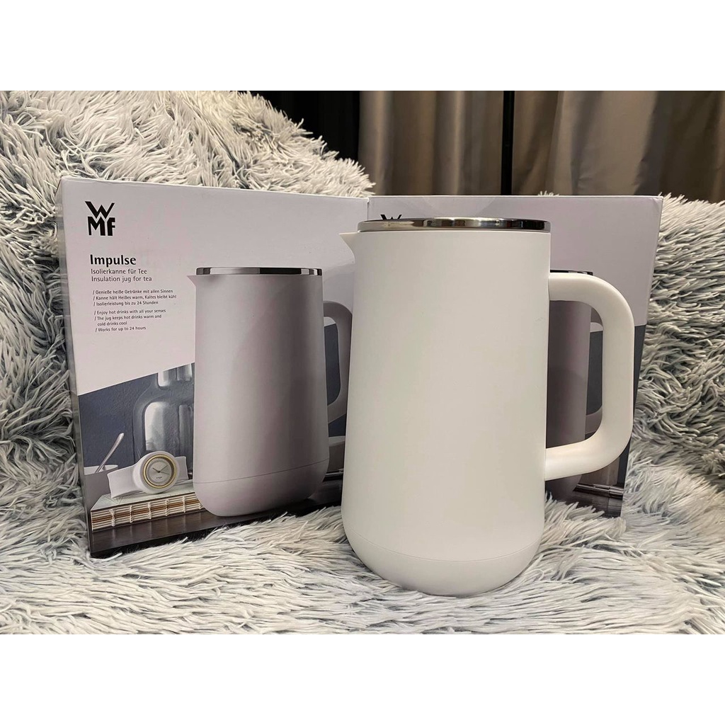 Wmf - WMF Isierkanne Impulse thermos water bottle 1l white | Shopee ...