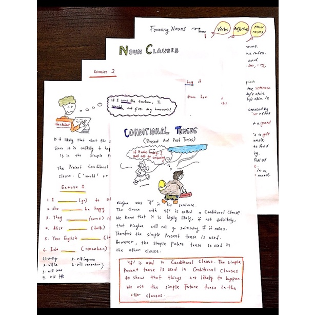 [IGCSE NOTES] IGCSE Year 7 ENGLISH Note and exercises (hard copy ...