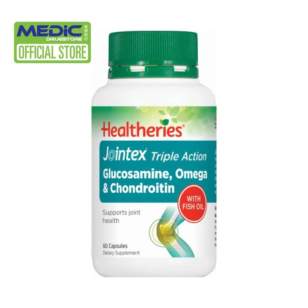 Healtheries Jointex Glucosamine & Omega 60s - By Medic Marketing ...