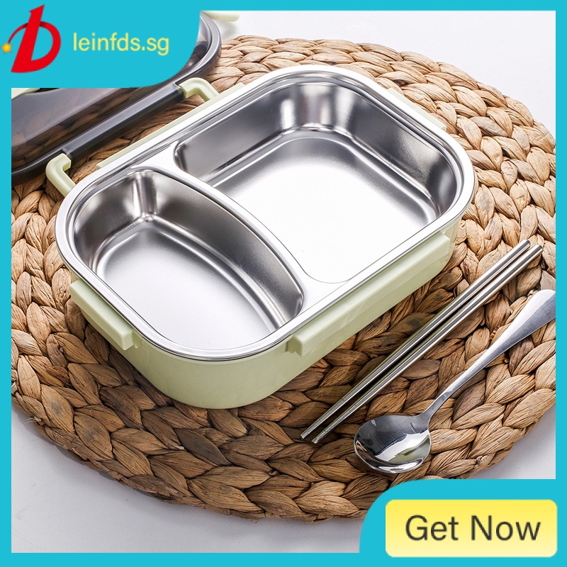 304 Stainless Steel Thermos Thermal Lunch Box With Bag Set Kid Adult ...