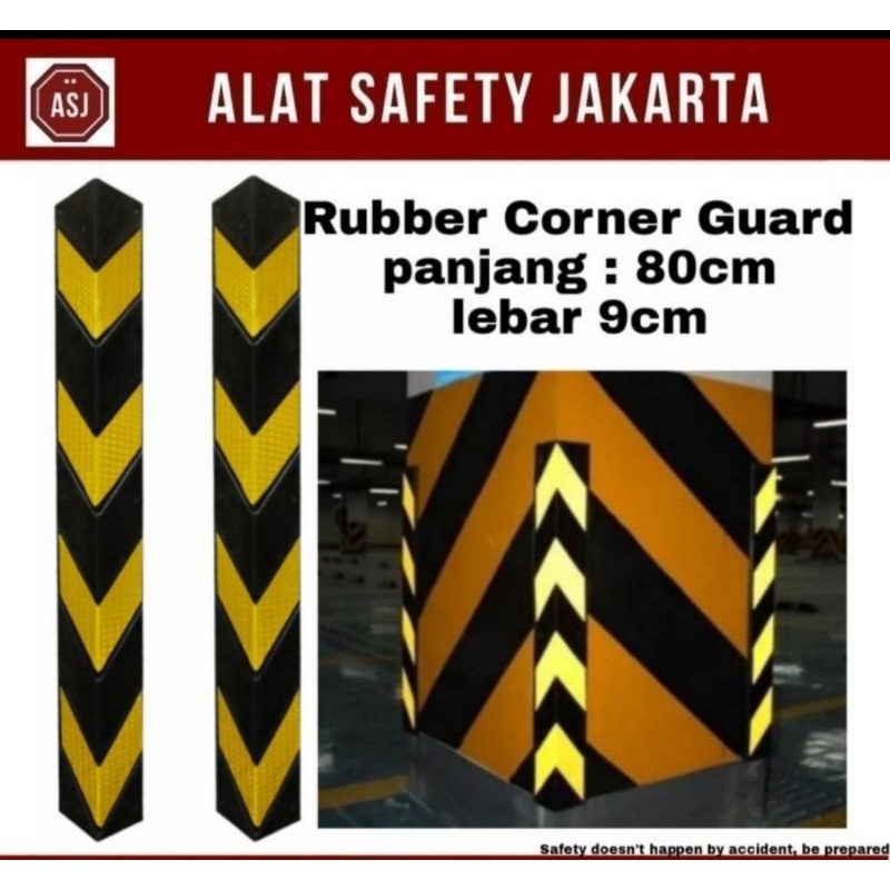 Rubber Corner Guard/Bamper Safety Corners for Wall Poles | Shopee Singapore