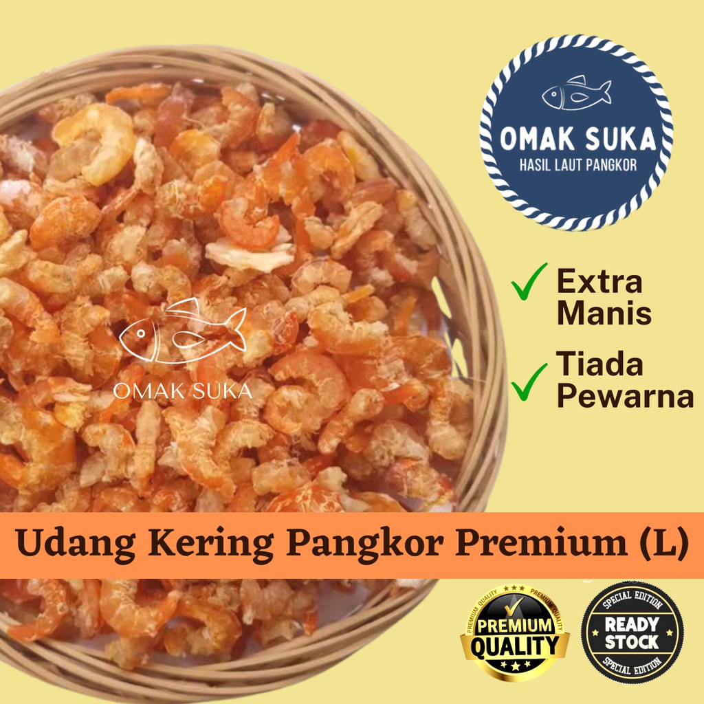 Large Dried Shrimp Premium 5A+ Dried Shrimp (100g) [Soft Sweet][Xde Dye ...