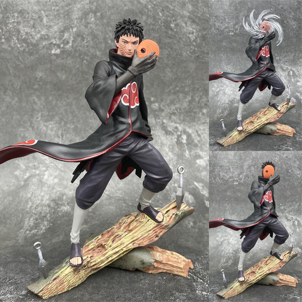 NEW Anime Naruto Shippuden Akatsuki Tobi Obito Uchiha PVC Action Figure ...