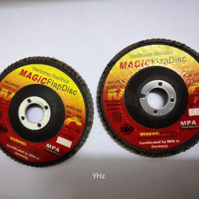 4" Magic Flap Disc (Steel, S/steel and Wood) | Shopee Singapore