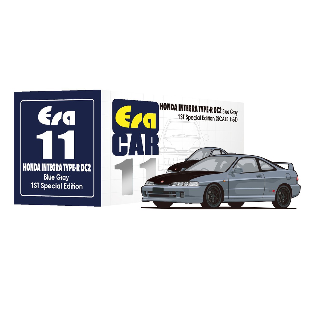 GL LAB-Era Car Honda Integra TYPE-R DC2 Cement Gray | Shopee Singapore