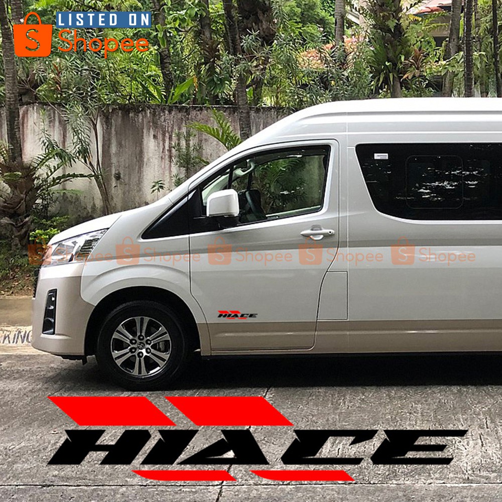 2X Stickers Stripes for Toyota Hiace Grandia | Decals | Vinyl Weather ...