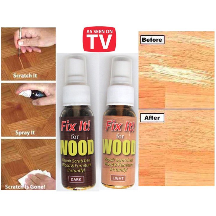 SG Stock Fix It For Wood Fast Action Wood Scratch Remover for Wood ...
