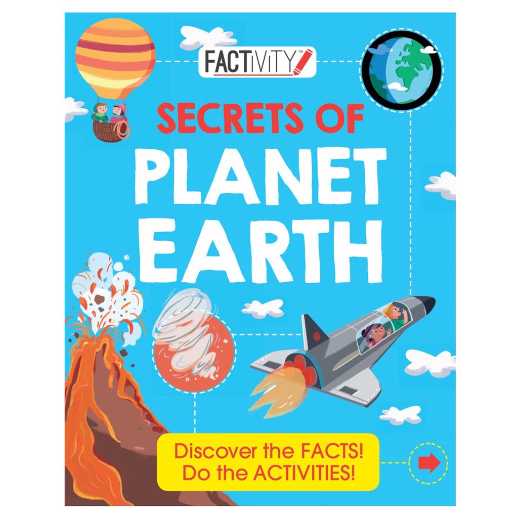 Factivity Secrets of Planet Earth Book For Kids To Read Learn About ...