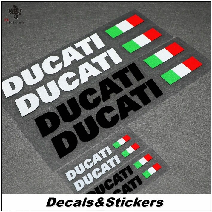 Ducati Flag sticker logo italy italy ducati | Shopee Singapore