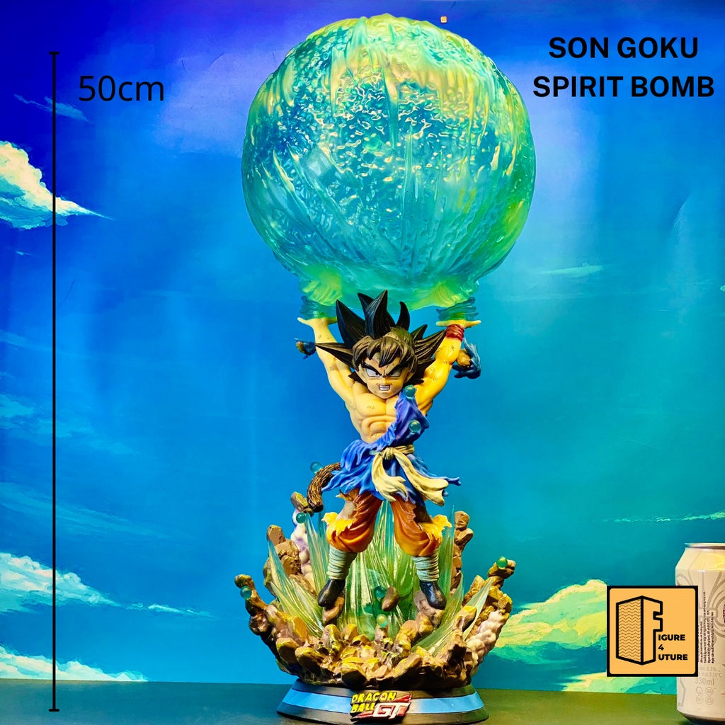 Goku Model Goku Uses A Super Sharp Sutra With LED Lights - 50cm High ...