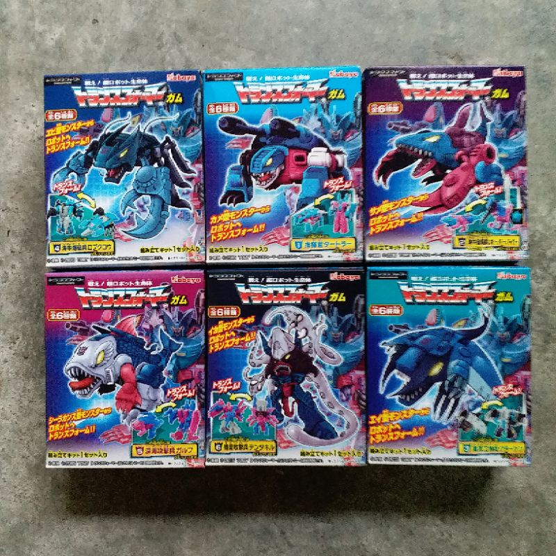 Kabaya Transformers Piranacon Seacons Full Set MISB | Shopee Singapore