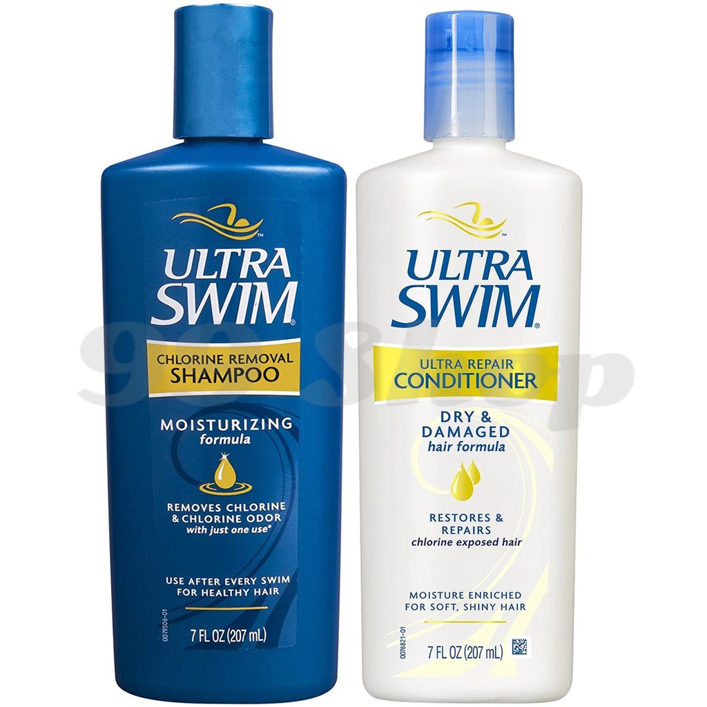 Ultra Swim Ultraswim Chlorine Removal Shampoo/Conditioner Made For ...