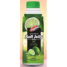 SAGIKO SOFT JELLY DRINK LEMON FLAVOUR-460ML | Shopee Singapore