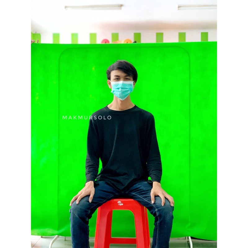 Greenscreen 90gr green screen backdrop background youtuber meeting ...