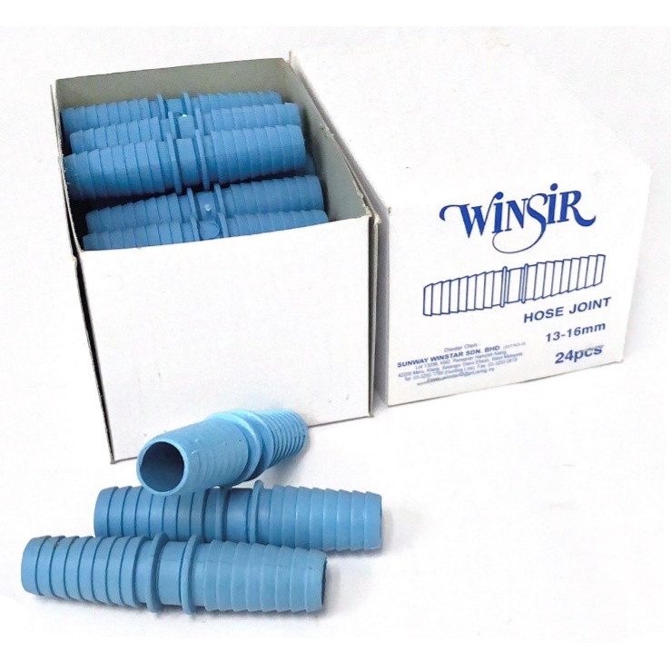 [SG STOCK] BLUE PVC CONNECTOR 13MM-16MM Straight 2 Way Water Hose to ...