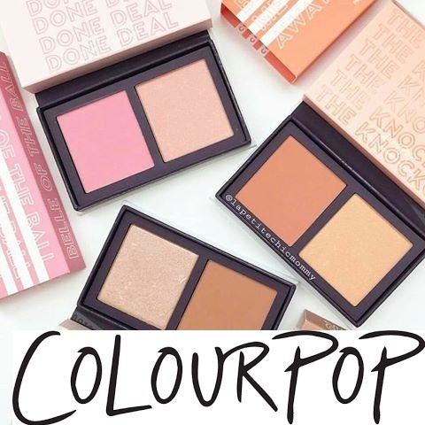 Colourpop Pressed Powder Face Duo (Blush and Highlighter) | Shopee ...