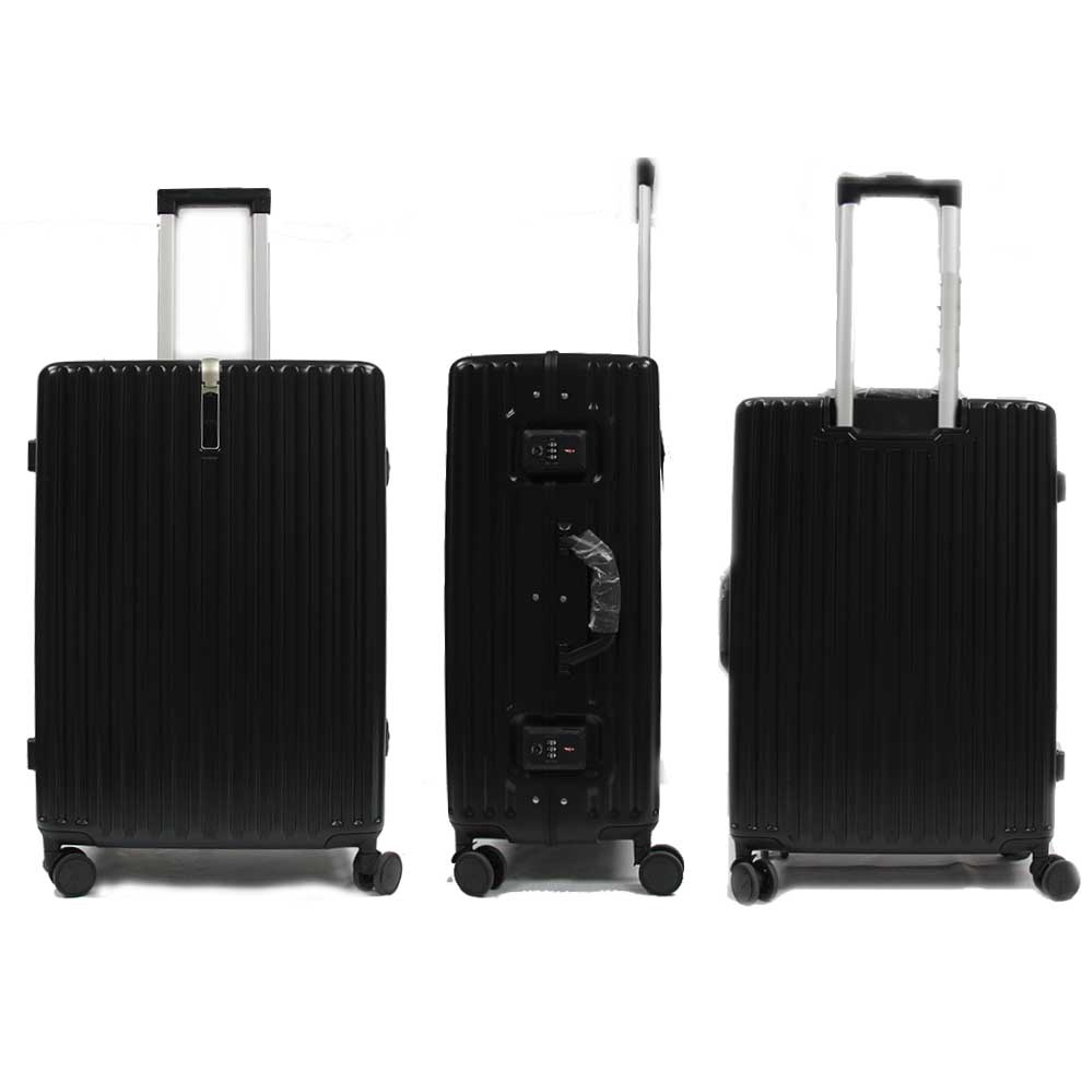 Contemporary Polycarbonate Aluminium Frame Luggage with 8 Spinner ...