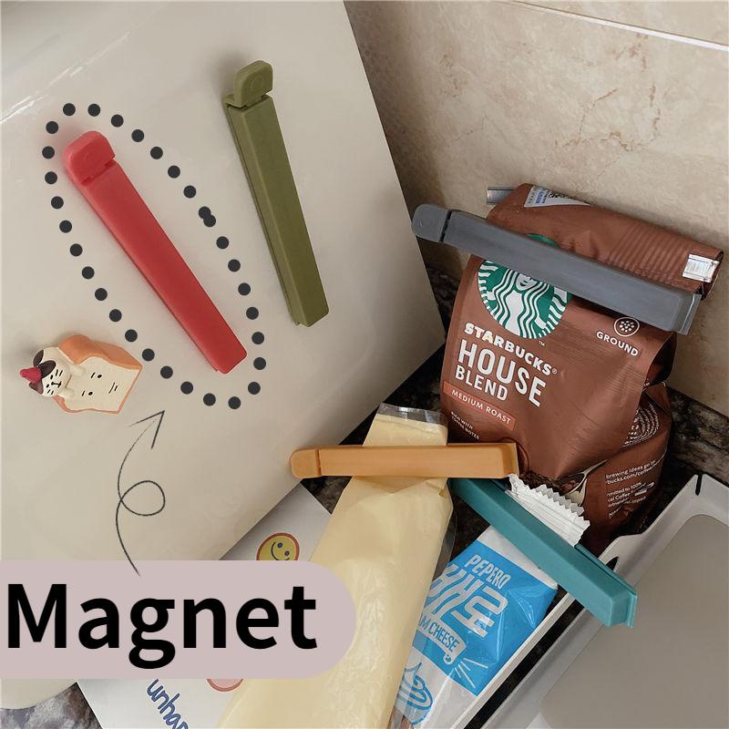 Magnetic Food Snacks Seal Clip Snack Moisture-proof Seal Clip Magnetic ...