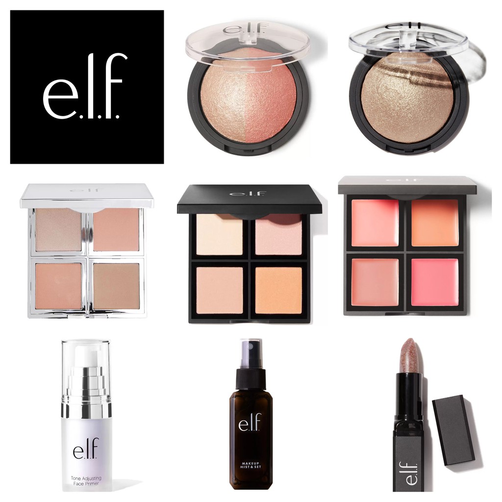 ELF Baked Highlighter In Moonlight pearl And Other palette | Shopee ...