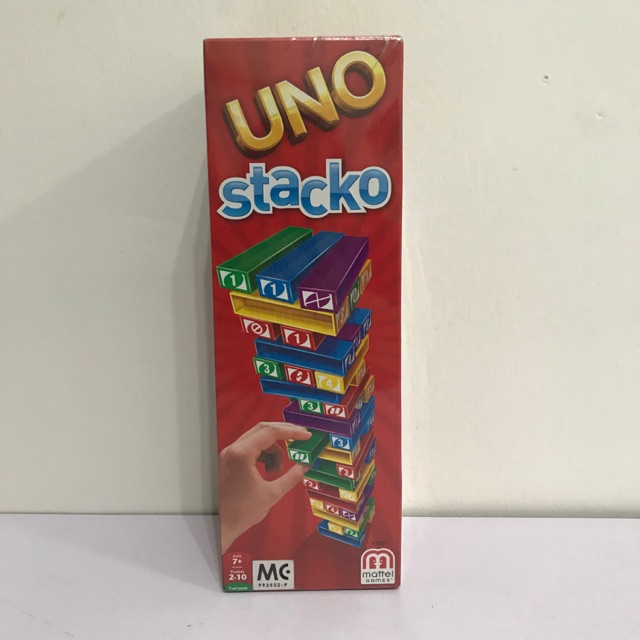 UNO GAME stacko fast fun for everyone | Shopee Singapore