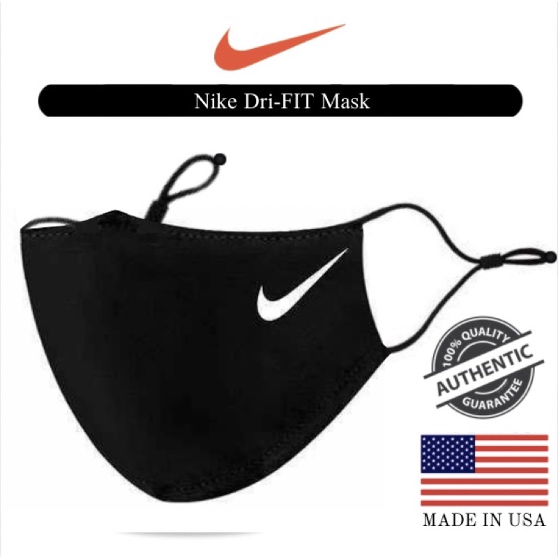 Original Nike Dri-FIT Technology Sports Face Mask | Shopee Singapore