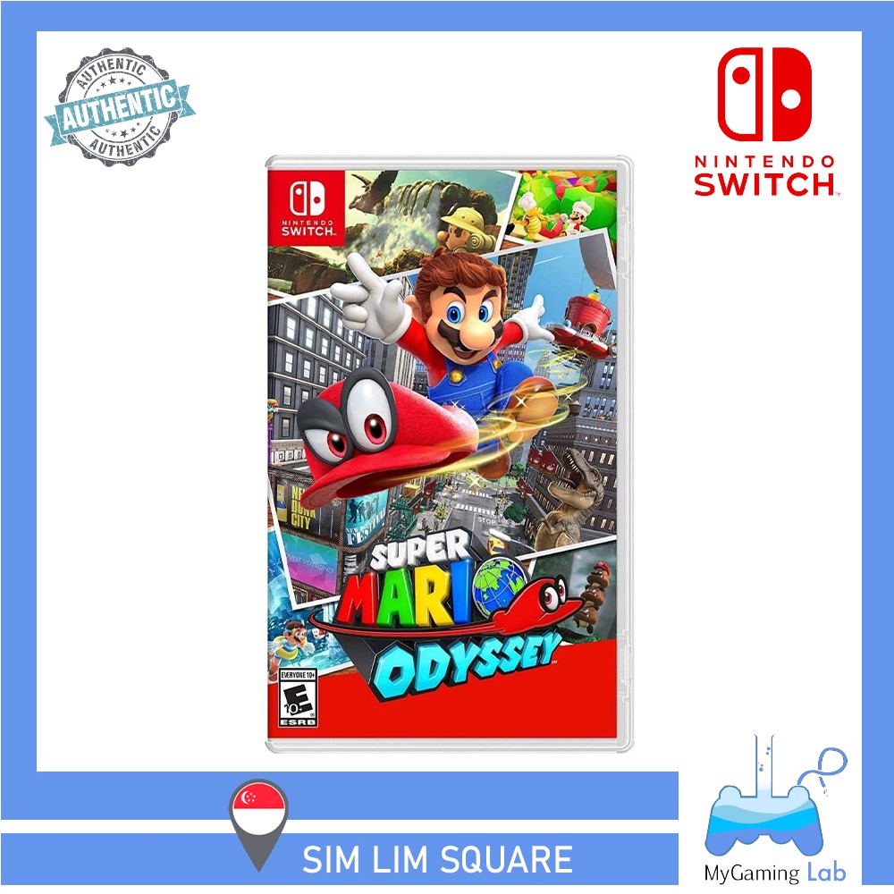 [SG] Nintendo Switch Game Super Mario Odyssey (US-MSE) | Shopee Singapore