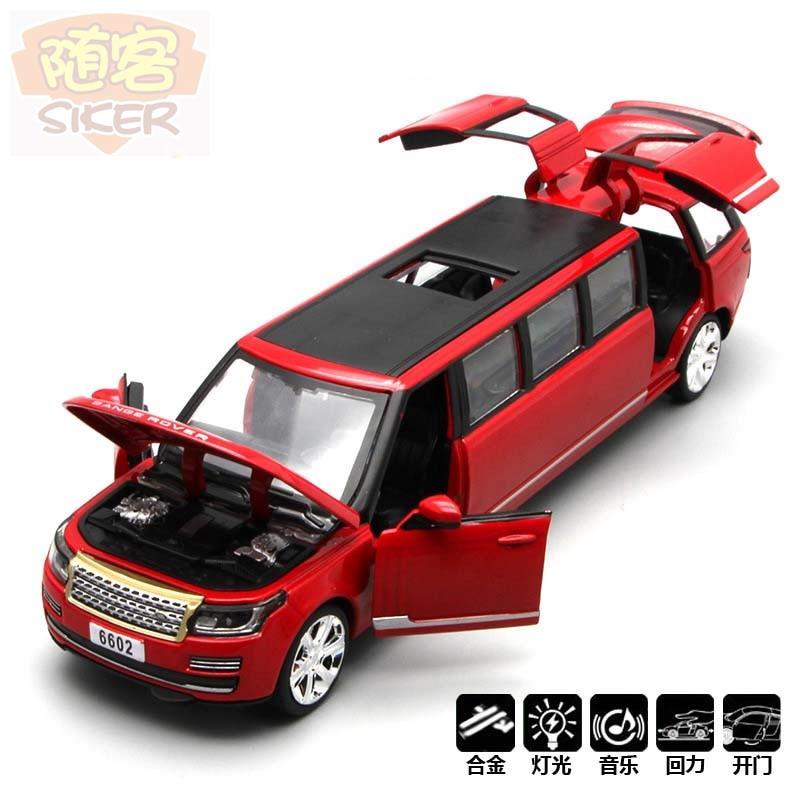 1:32 Alloy Stretch Limousine Diecast Cars Model Toy With Pull Back ...